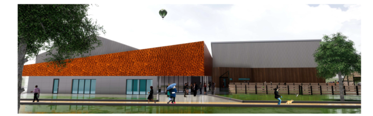 Le complexe du Petit Bois en plein chantier - Ville de Trélazé